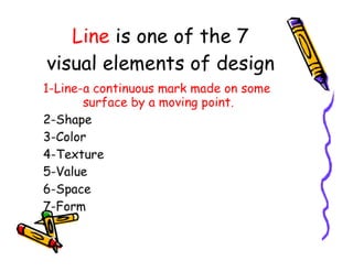The Element Of Line | PPT