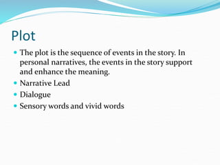 the-elements-of-personal-narrative.ppt