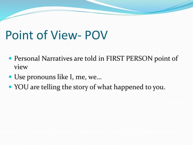 the-elements-of-personal-narrative.ppt