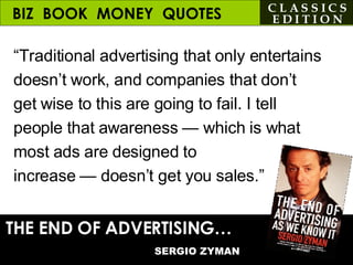 THE END OF ADVERTISING AS WE KNOW IT | PPT