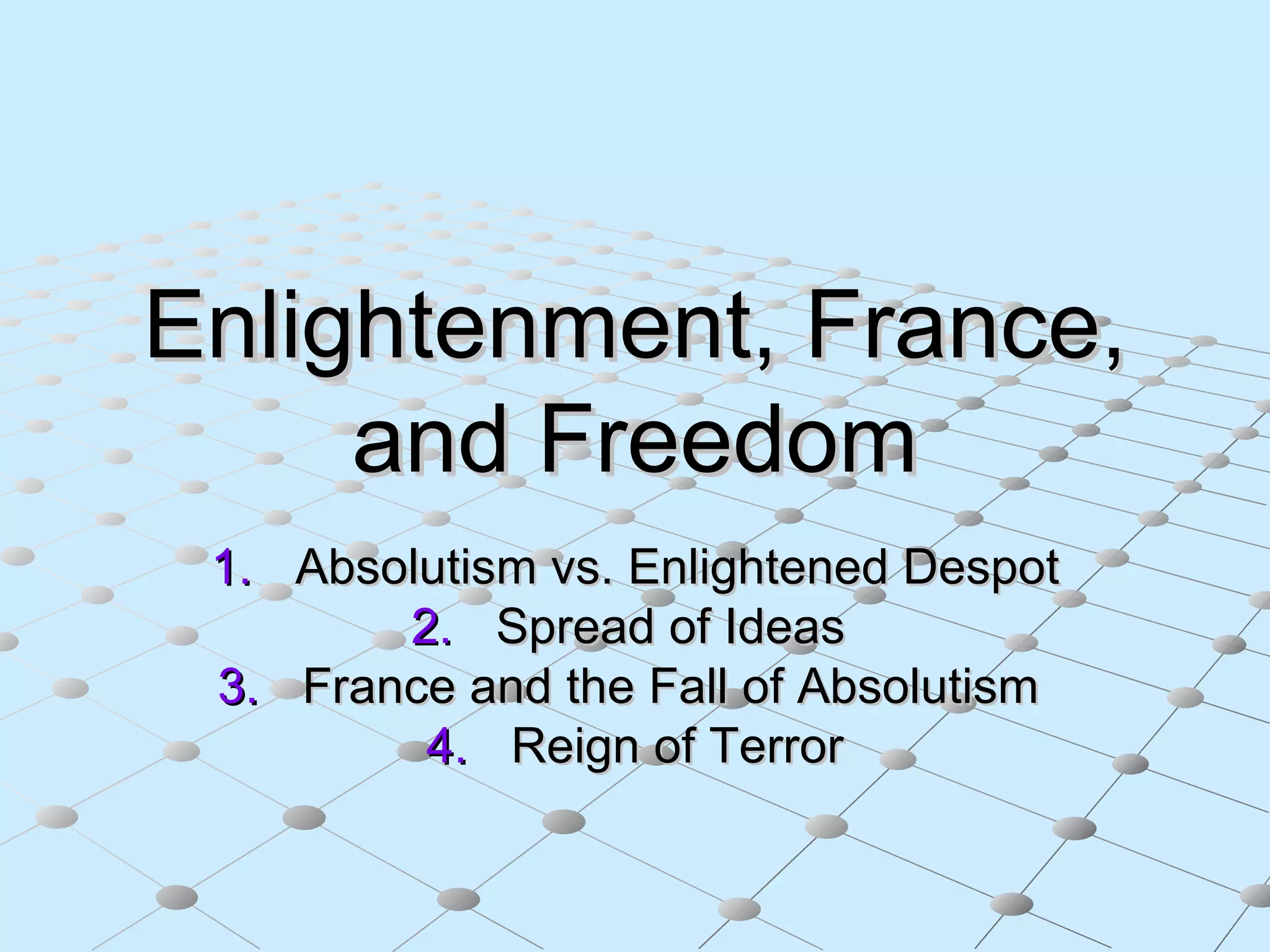The Enlightenment and the French Revolution | PPT