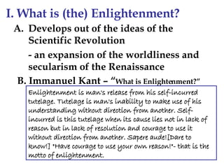 The Enlightenment V2007 | PPT