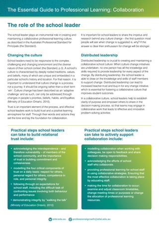 The essential-guide-to-professional-learning---collaboration-2 | PDF