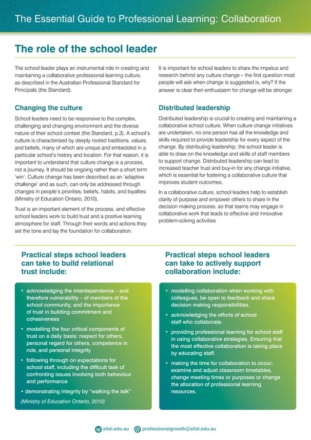 The essential-guide-to-professional-learning---collaboration-2 | PDF