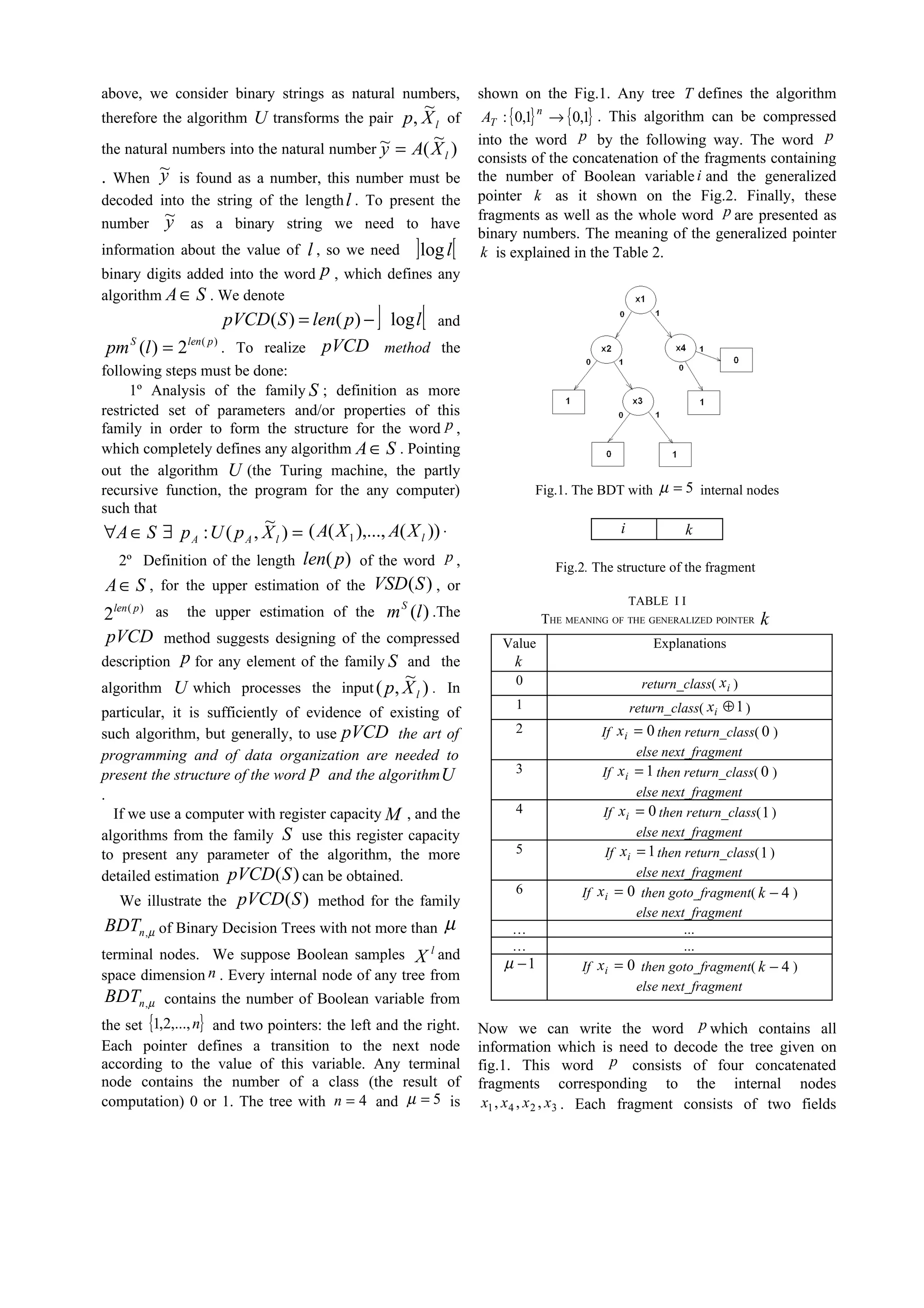 The Estimations Based On The Kolmogorov Complexity And Doc