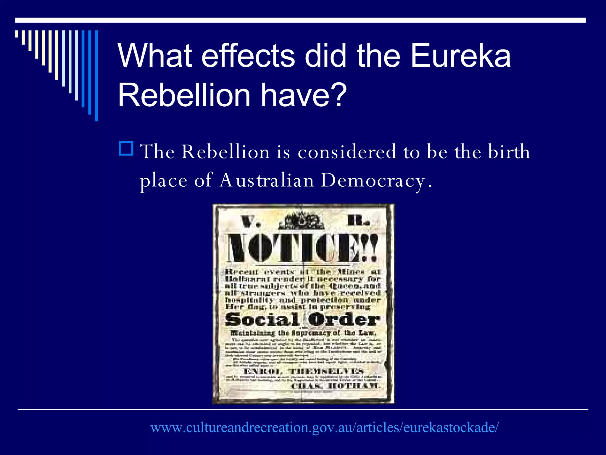 The Eureka Stockade | PPT