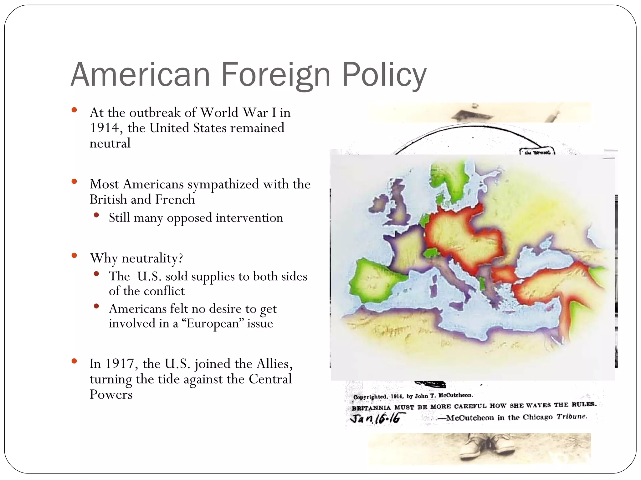 The Eve Of World War I | PPT