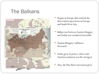 The Eve Of World War I | PPT
