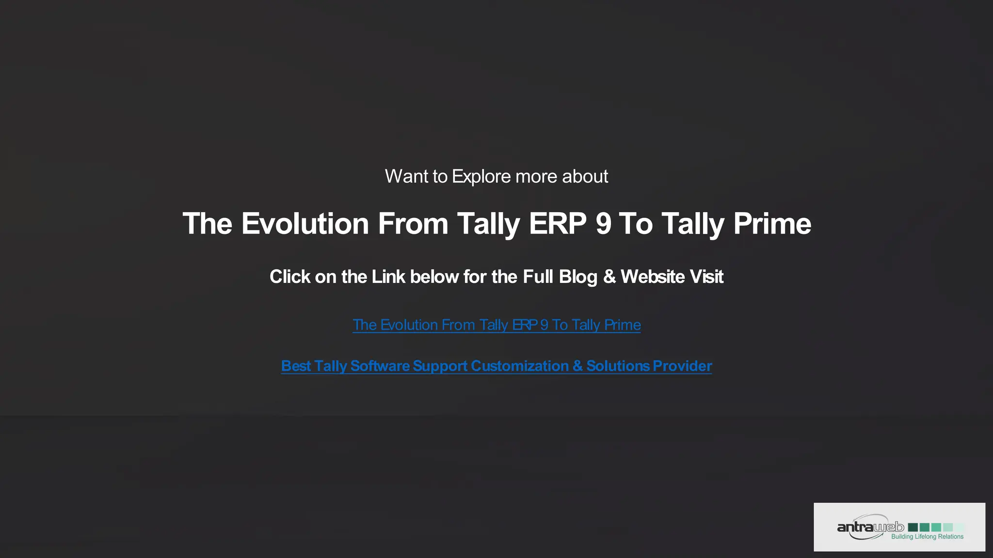 The Evolution From Tally ERP 9 To Tally Prime | PDF