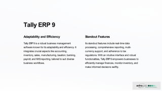 The Evolution From Tally ERP 9 To Tally Prime | PDF