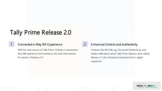 The Evolution From Tally ERP 9 To Tally Prime | PDF