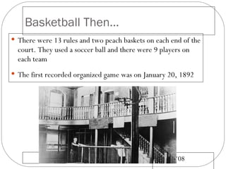 The Evolution Of Basketball | PPT