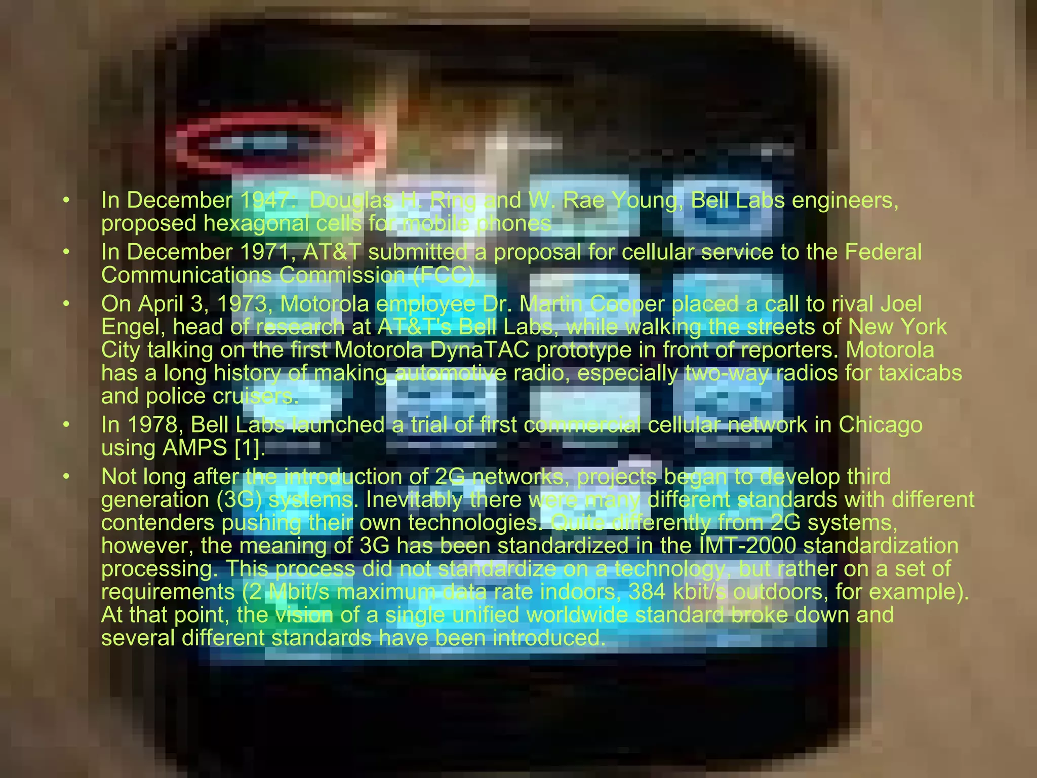 The Evolution Of Cell Phones | PPT