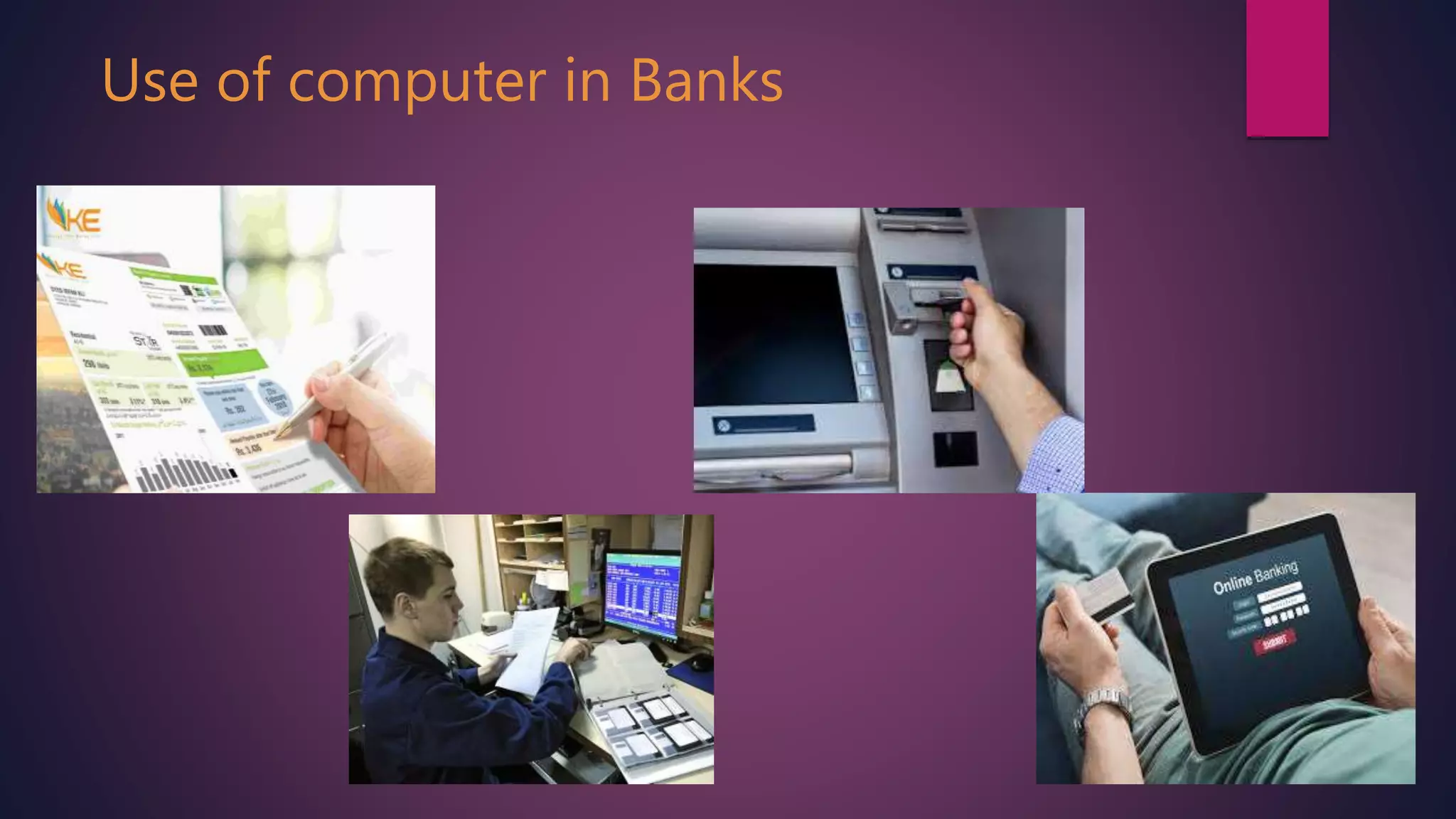 Applications of computers | PPTX