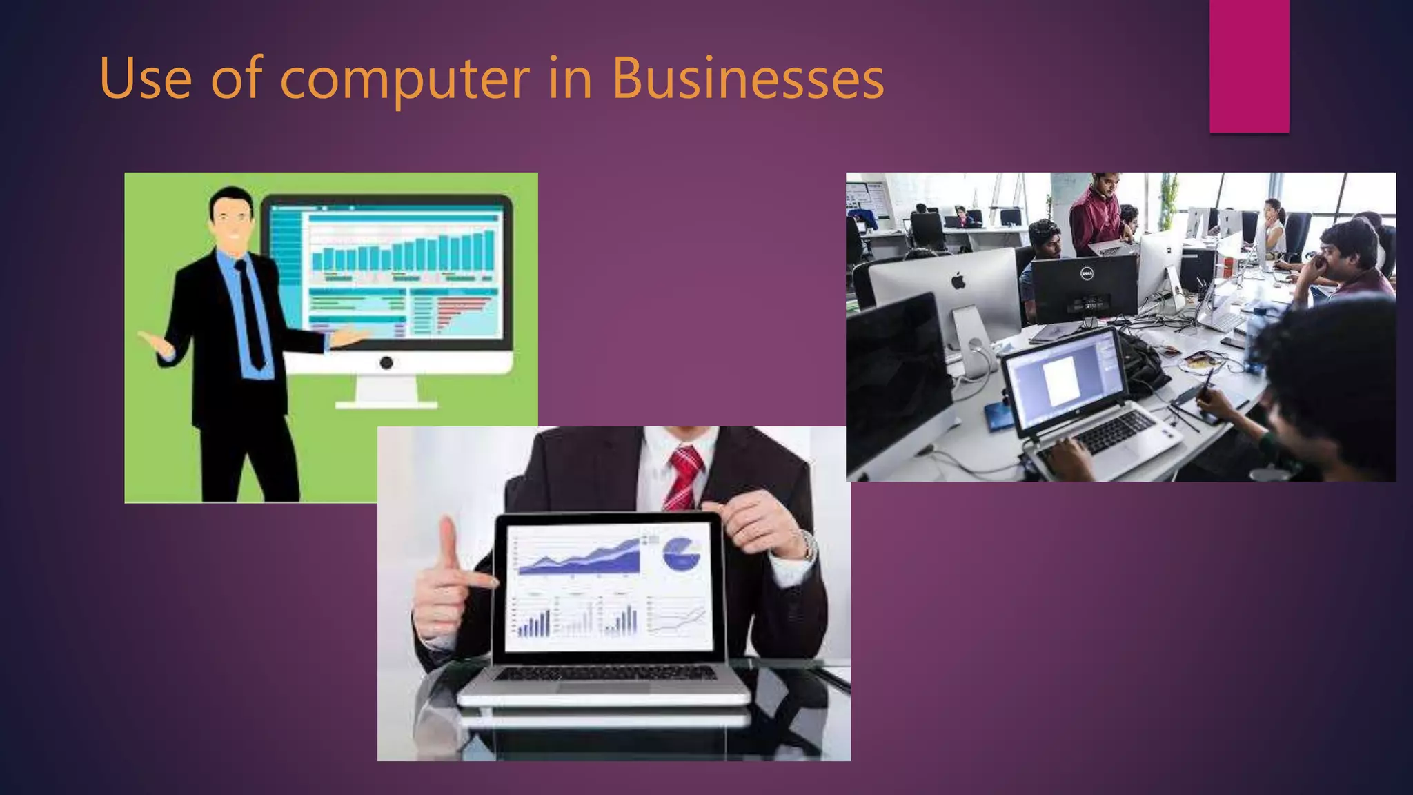 Applications of computers | PPTX