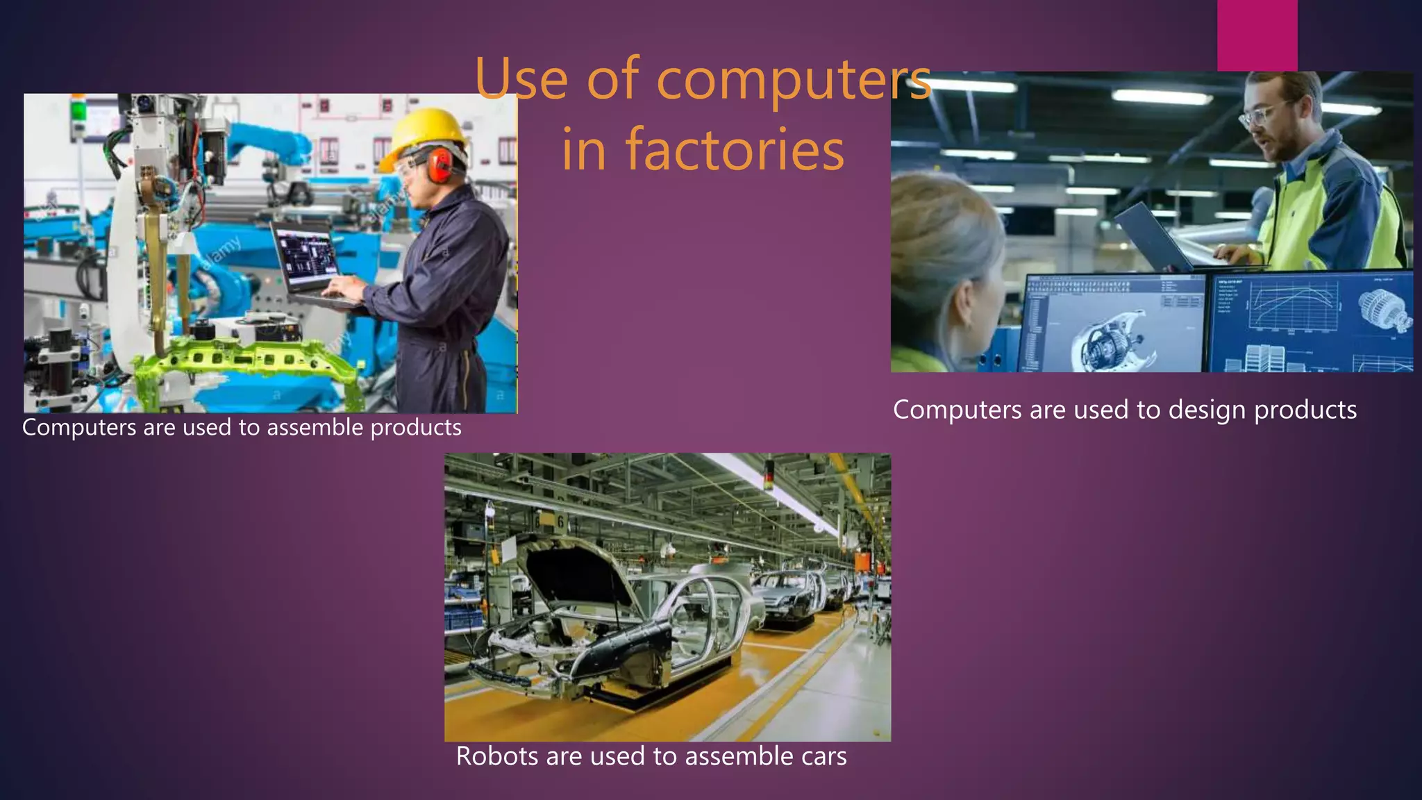 Applications of computers | PPTX