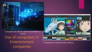 Applications of computers | PPTX