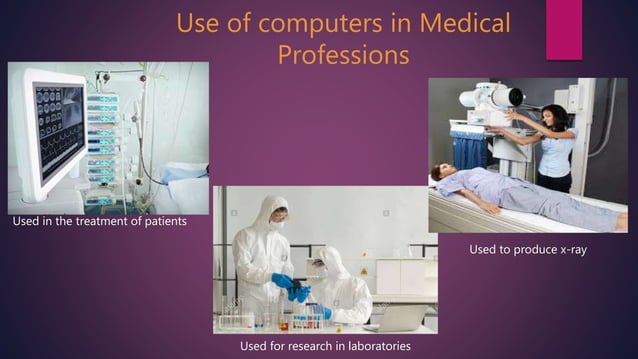 Applications of computers | PPTX