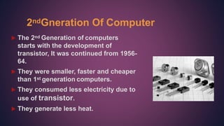 Generations of computers | PPT