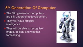 Generations of computers | PPT