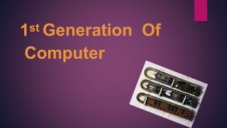 Generations of computers | PPT
