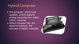 Types of computers | PPT