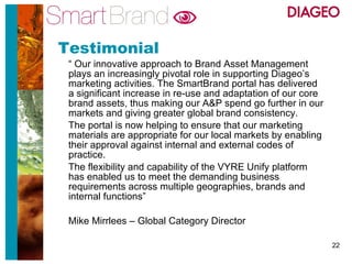 The Evolution Of Diageo Bam Henry Stewart 08 | PPT