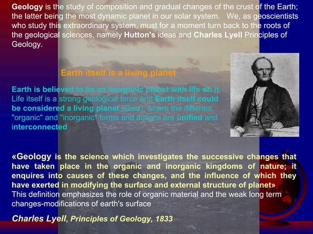 The evolution of Earth during geological time - Η Εξέλιξη του Πλανήτη ...