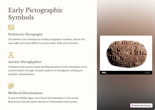The Evolution of Icon Design: A Historical Perspective | PPT