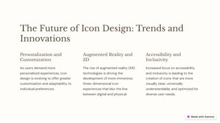 The Evolution of Icon Design: A Historical Perspective | PPT