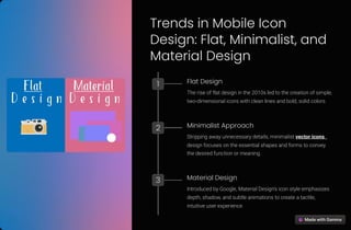 The Evolution of Icons: From Desktop to Mobile Interfaces | PDF