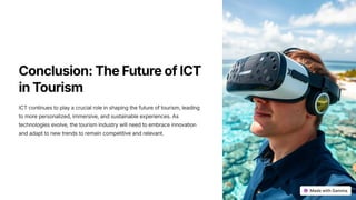 The-Evolution-of-ICT-in-Tourism. Skill enhancement course E tourism | PPT