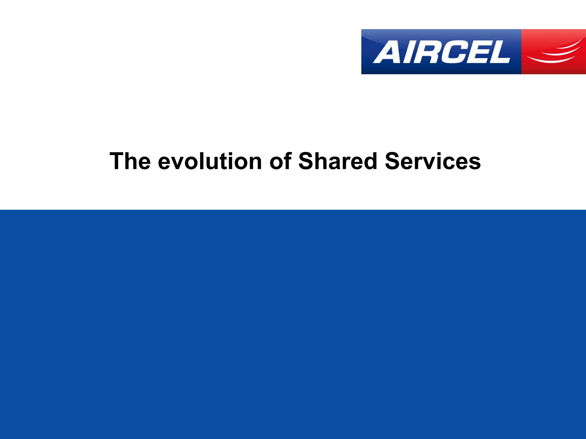 The evolution of Shared Services | PDF