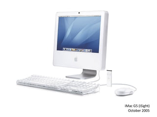 The Evolution of the iMac | PPT