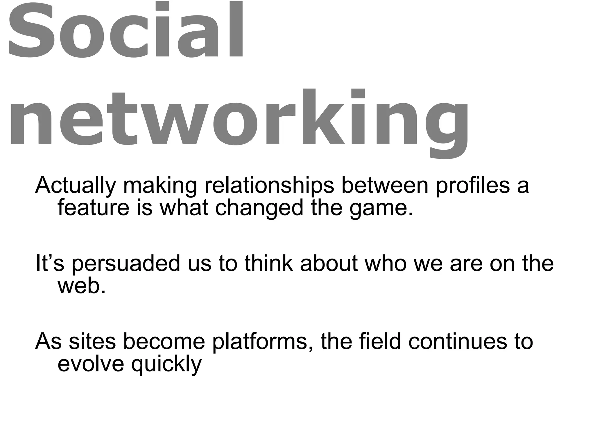 The Evolution Of The Social Web | PDF