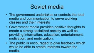 Traditional Media (Media Theory) and New Media | PPTX