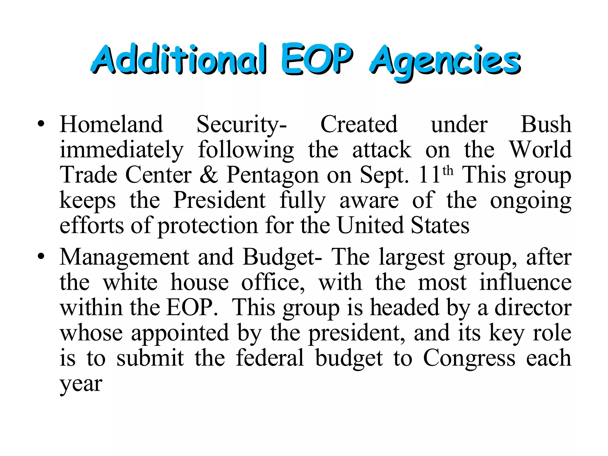 The Executive Office | PPT