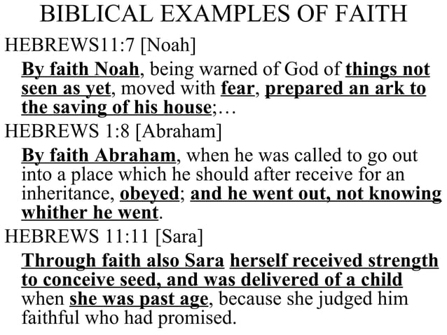The Faith Of Jesus Christ | PPT