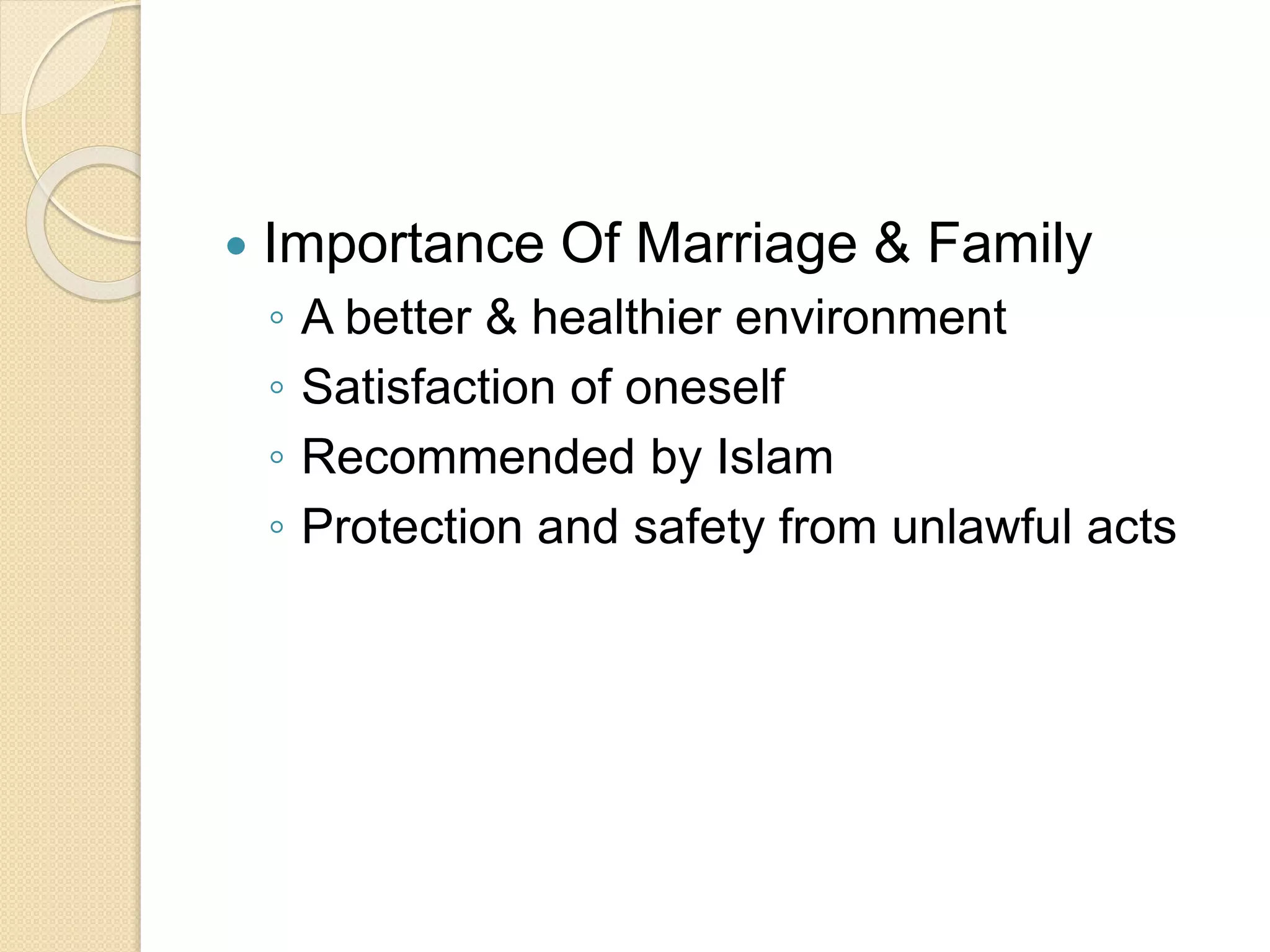 The family and intimate relationships presentation | PPTX