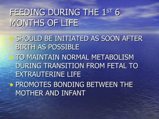 The Feeding Of Infants And Children | PPT