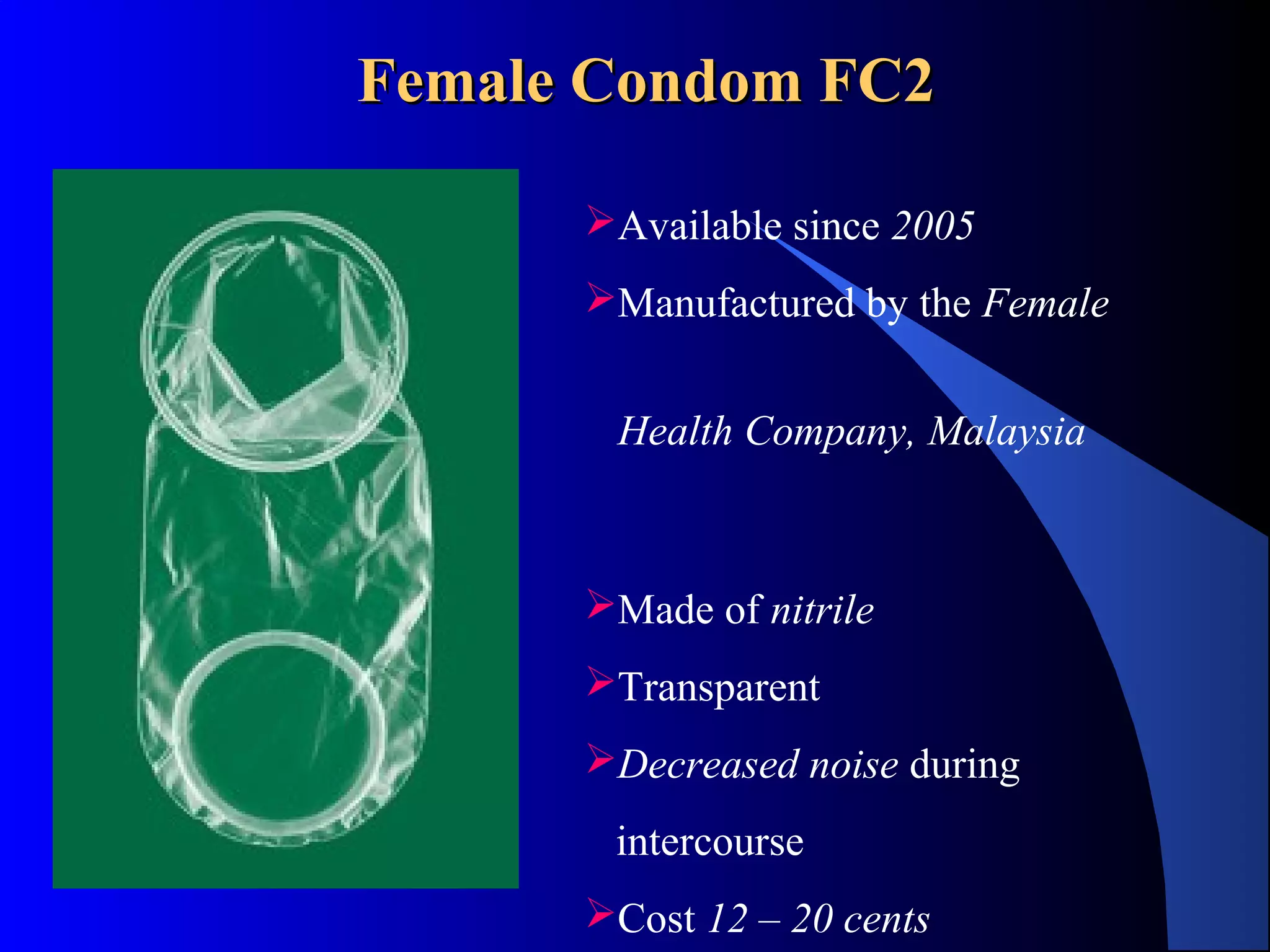 The female condom | PPT