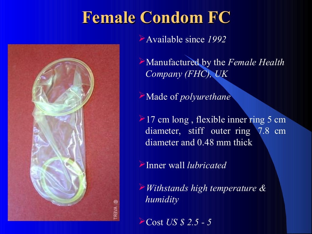 The female condom