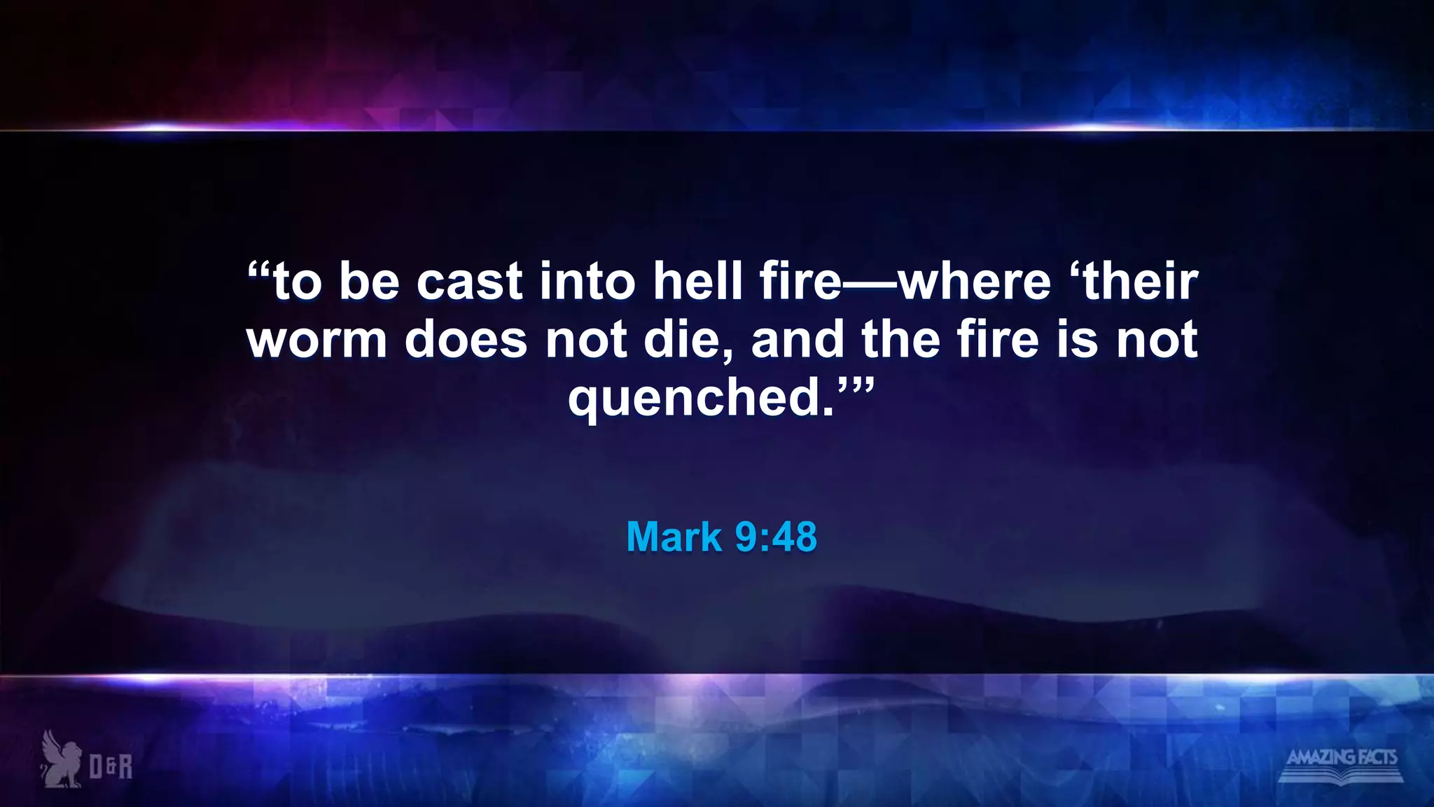 Bible Truths - Prophecy of Daniel and Revelation - The Final Firestorm ...