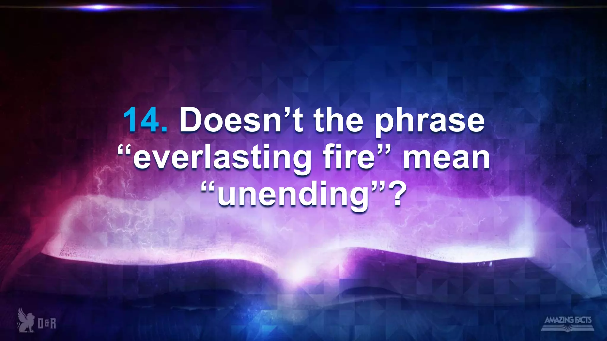 Bible Truths - Prophecy of Daniel and Revelation - The Final Firestorm ...