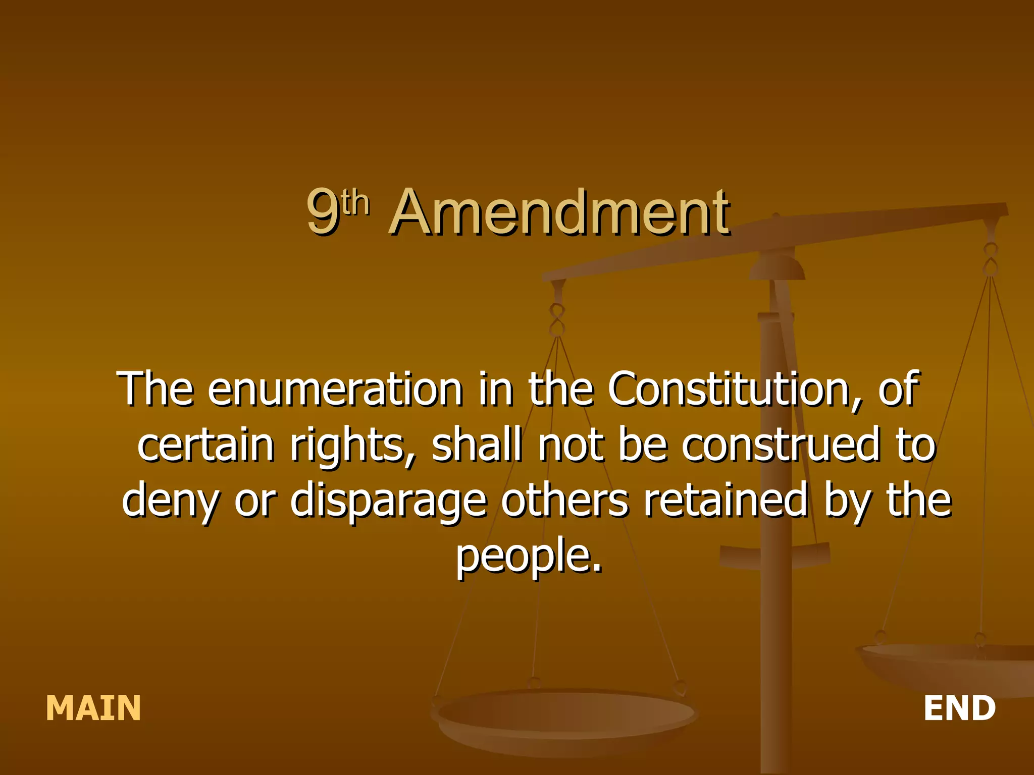 The First 10 Amendments | PPT