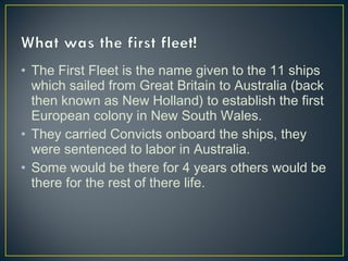 The first-fleet | PPT