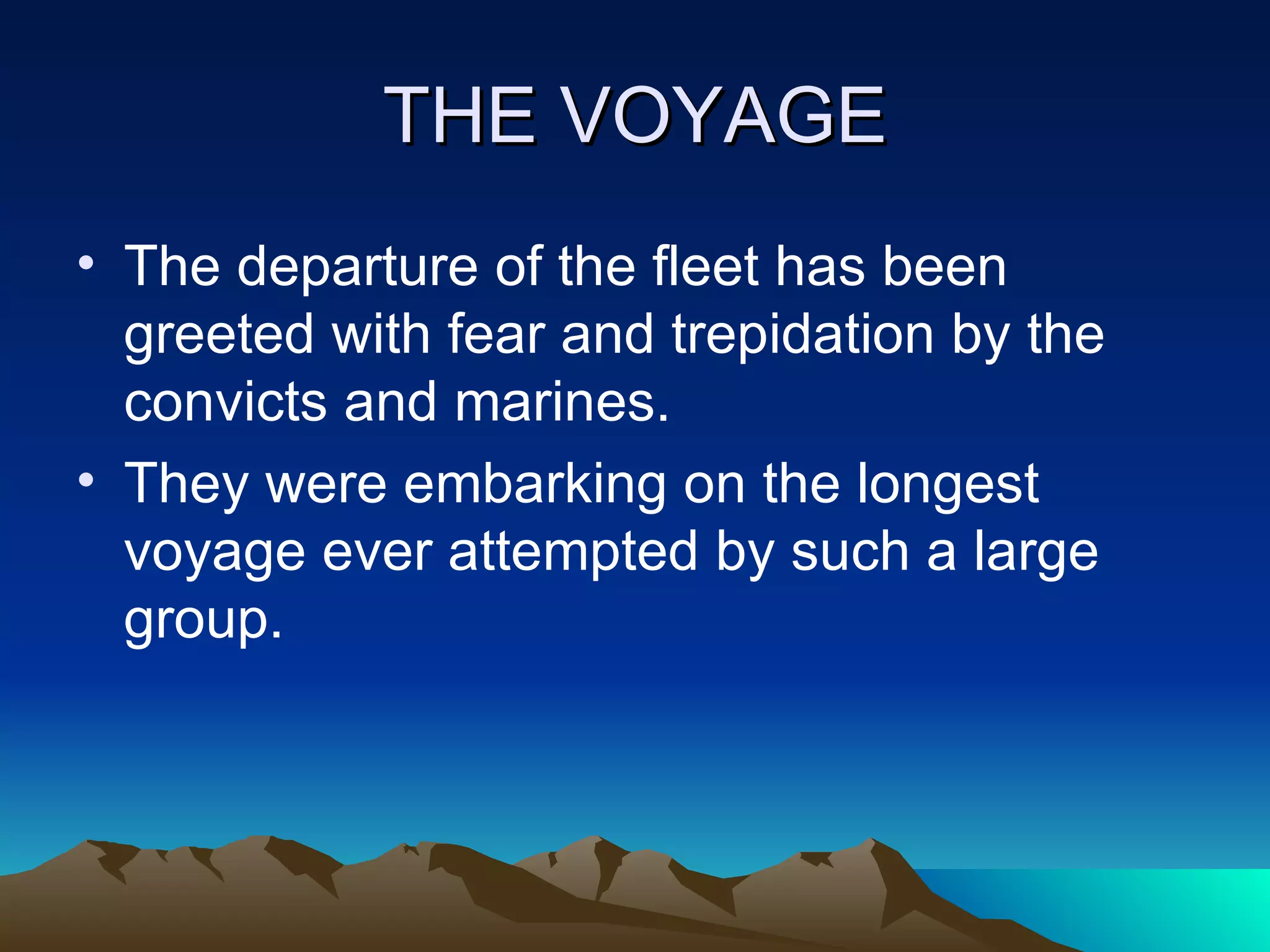 The First Fleet | PPT