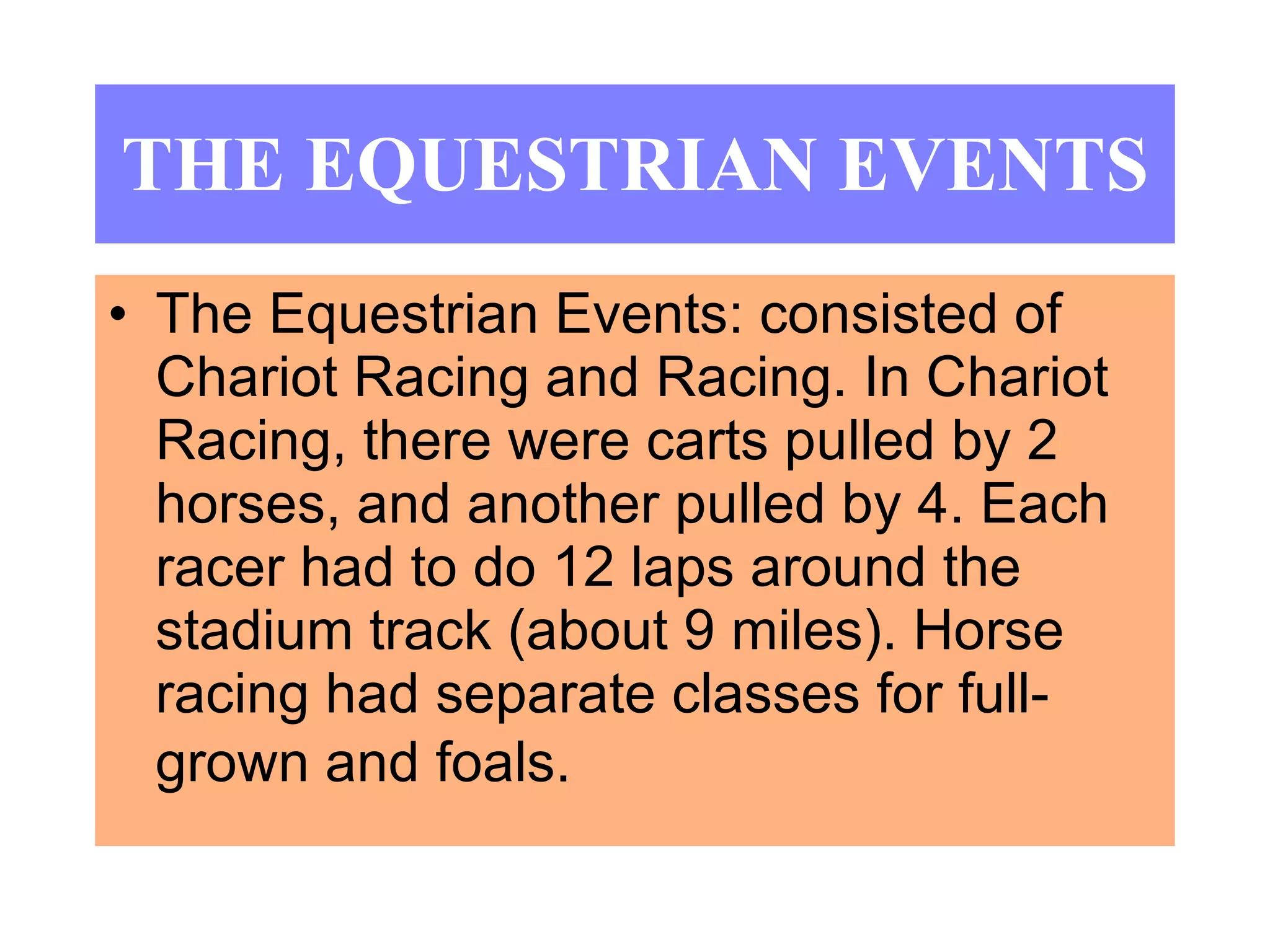 The First Olympic Games (Real) | PPT