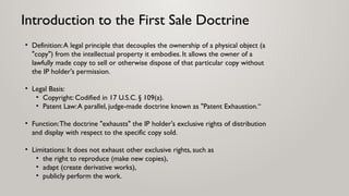The-First-Sale-Doctrine-A-Strategic-Framework.pptx