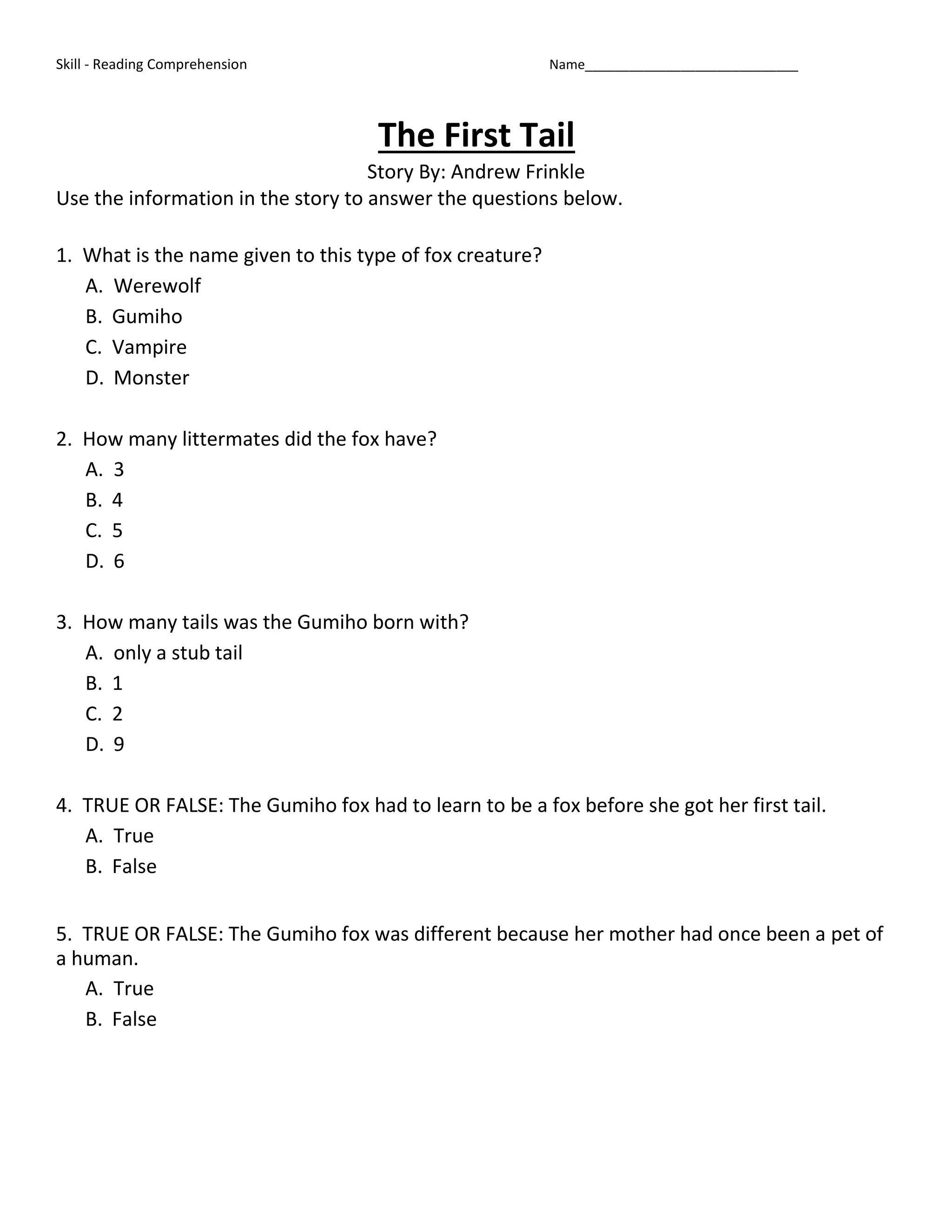 The first-tail | DOCX